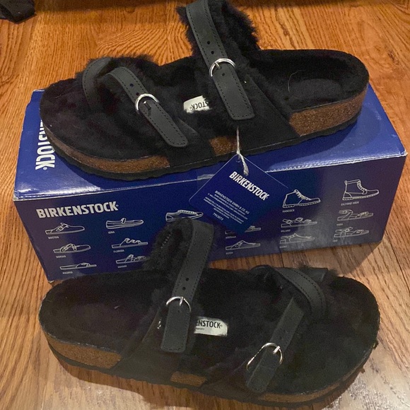Birkenstock | Shoes | Birkenstock Mayari Shearling 8m New | Poshmark